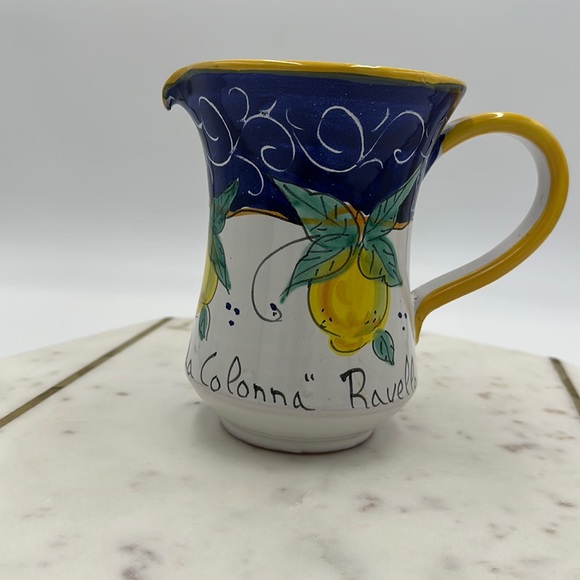 Dining | Ravello Handpainted Lemon Pitcher Made In Italy | Poshmark